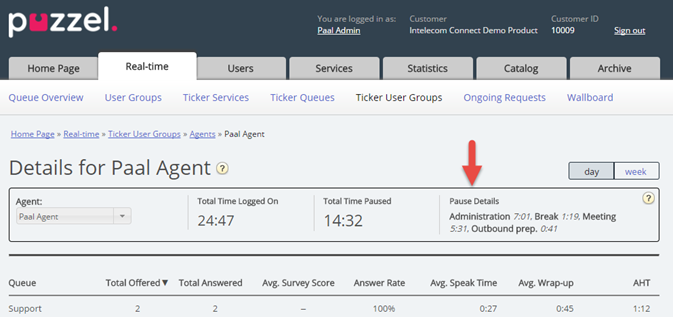 Outbound calling without being interrupted by incoming calls | Puzzel Help Centre